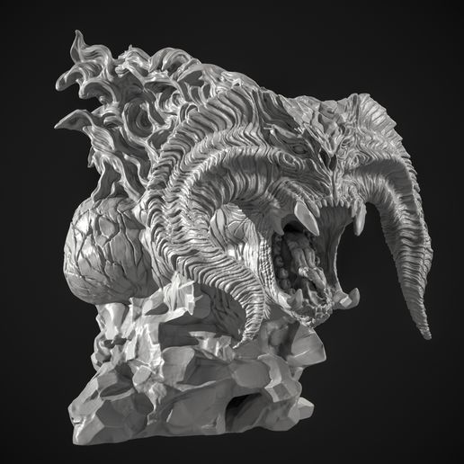 👹 Balrog・ 3D File for 3D printing・Cults