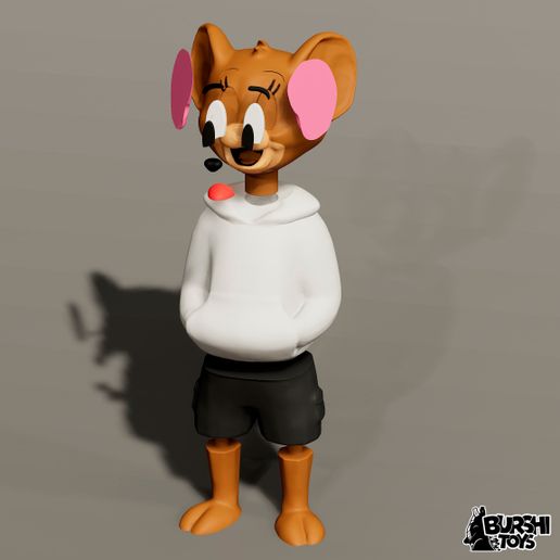 🐱 Jerry Urban Vibes (Tom & Jerry) (multiparts/3mf)・ 3MF File for 3D ...