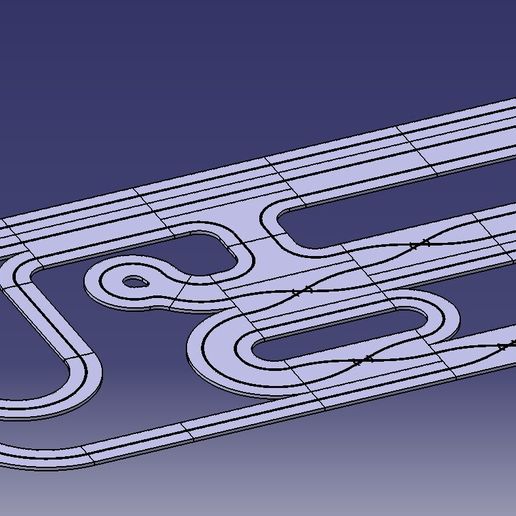 🚗 MMC Designs Single Lane Slot Car Track Kit・ STL File for 3D printing ...