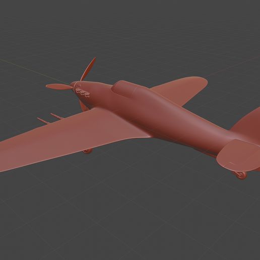 🛩️ 3D Printable Model - Hawker Hurricane Mk.II・ STL File for 3D ...