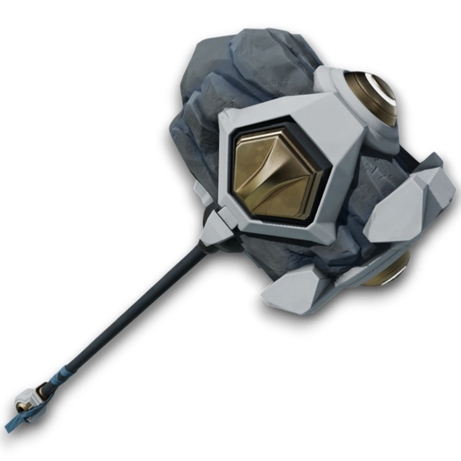 OBJ file The ageless champion's shockwave hammer 🔨 ・3D printer model to ...