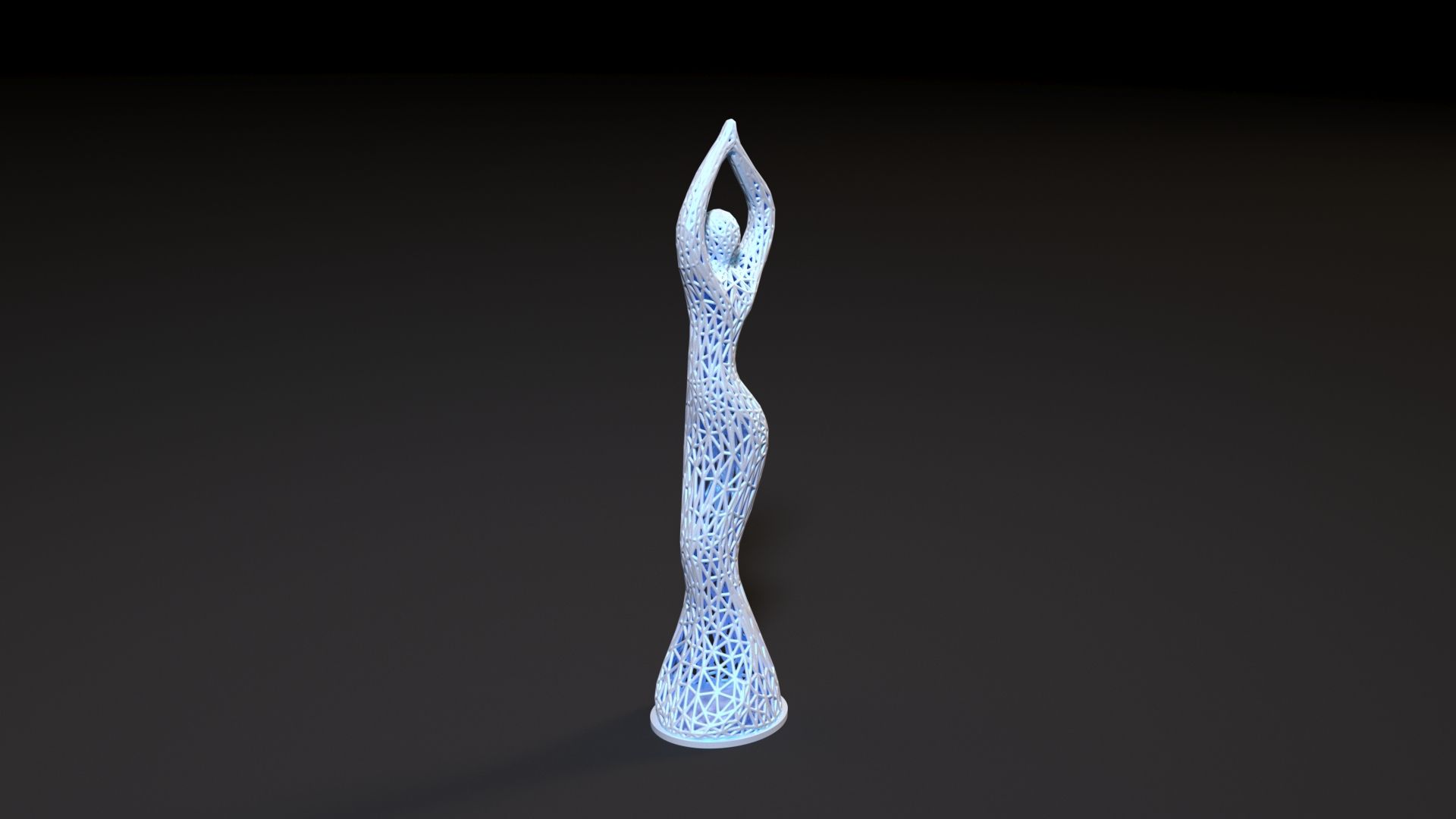 Archivo 3D Estatuilla de una mujer que baila・Diseño de impresora 3D para descargar・Cults