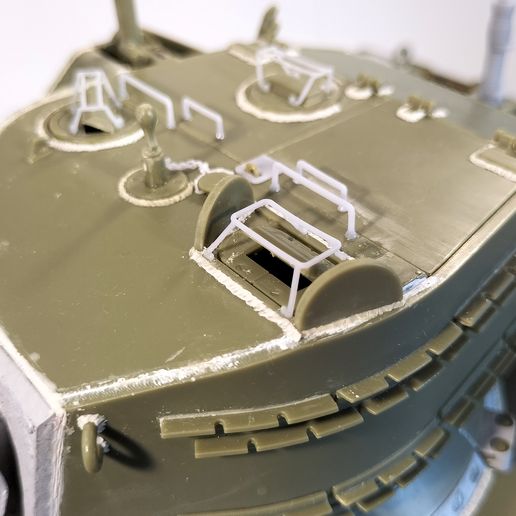 💂 1/16 PERISCOPE GUARD FOR CLASSY HOBBY M5A1 STUART・Free STL File for ...