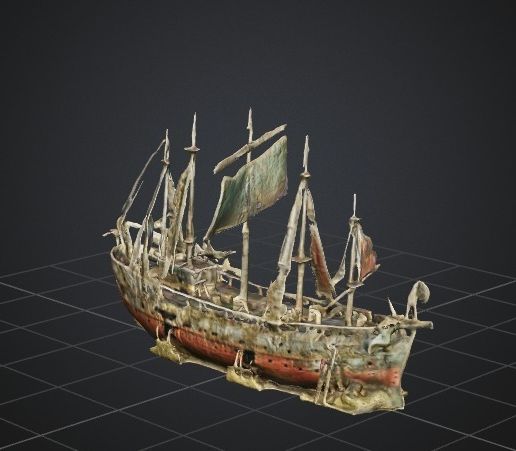 🚢 Sunken Ship 3D Model for Printing - A Timeless Underwater Relic・ 3D ...