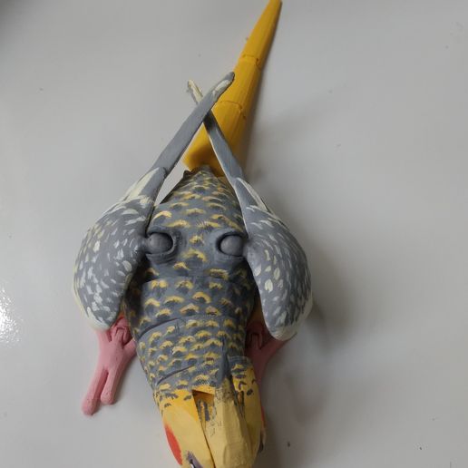 🦜 Cockatiel Articulated FIgure・ STL File for 3D printing・Cults