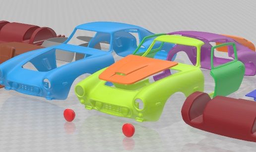 Archivo 3D Ferrari 250GT SWB Berlinetta 1957 Printable Car 🚗 ・Objeto de ...