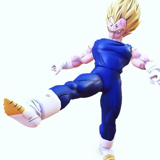 3D file DOWNLOAD VEGETA 3D MODEL - ANIMATED FOR BLENDER-FBX-UNITY-MAYA ...