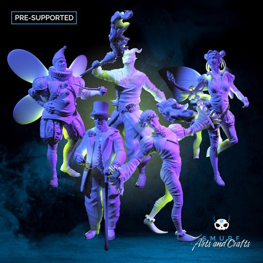 🤡 Witchlight Carnival・ STL File for 3D printing・Cults