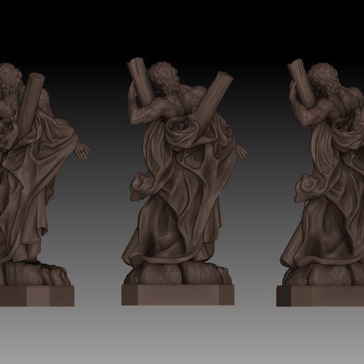 ⛪ Saint Andrew 3D STL Model・ STL File for 3D printing・Cults