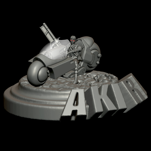 💬 Akira Fanart・ STL File for 3D printing・Cults