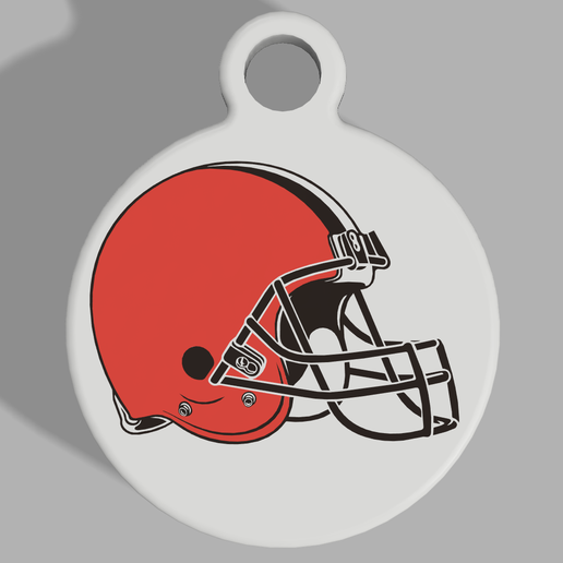 nfl keyring