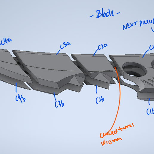️ Zenless Zone Zero - Ellen Joe Cutter・ STL File for 3D printing・Cults