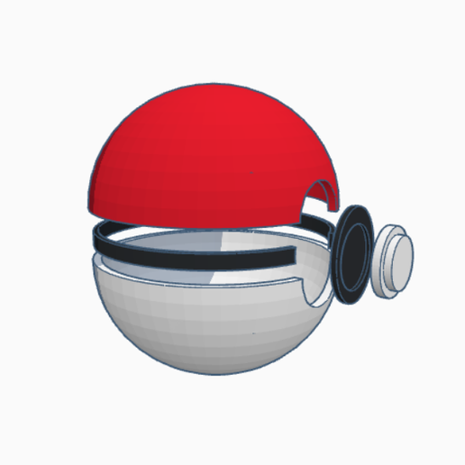🐉 Pokeball・Free STL File for 3D printing・Cults