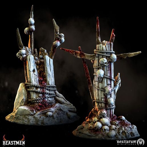 🐄 Beastmen Part One: Collection・ 3D File for 3D printing・Cults