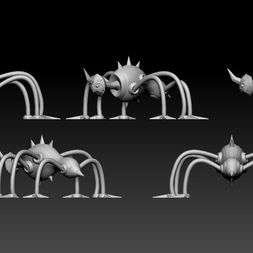 🐉 Infermon・ STL File for 3D printing・Cults