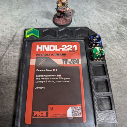 🎲 Blkout Tracker Card V3・Free STL File for 3D printing・Cults