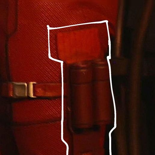 🦵 DareDevil Born again Leg holster v2・ 3D File for 3D printing・Cults