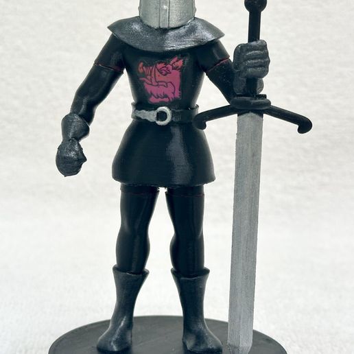 🎨 Monty Python's Black Knight・Free 3D File for ・Cults