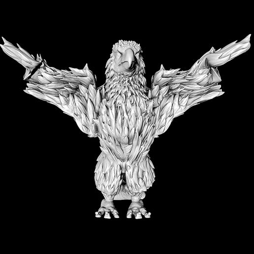 🦅 Eagle 3D・Free STL File for 3D printing・Cults