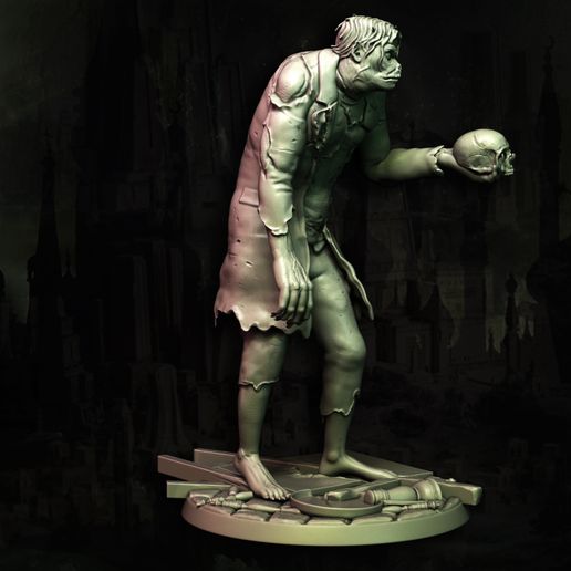 👹 Richard Pickman x2 (human and ghoul form)・ 3D File for 3D printing・Cults