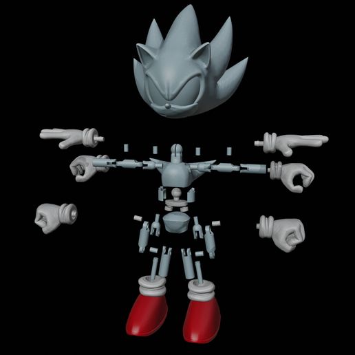 🦸 Figure of Nazo Unleashed・ STL File for 3D printing・Cults