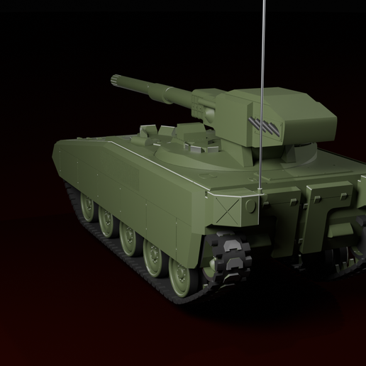 🇺🇸 Ags Tcm-20 Prototype Light American USA Test Tank Military War ...