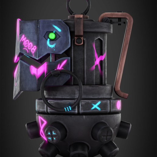 💣 Arcane Jinx Bomb for Cosplay・ STL File for ・Cults