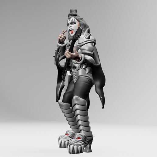 💋 gene simmons kiss - 3Dprinting・ STL File for ・Cults