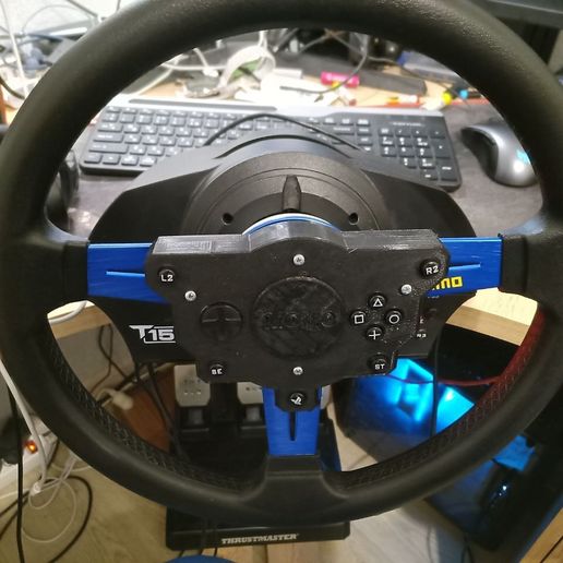 🚗 Thrustmaster t150 momo adapter・Free STL File for 3D printing・Cults