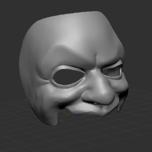 👫 7 Deadly Sins Mask - Lechery・ OBJ File for 3D printing・Cults