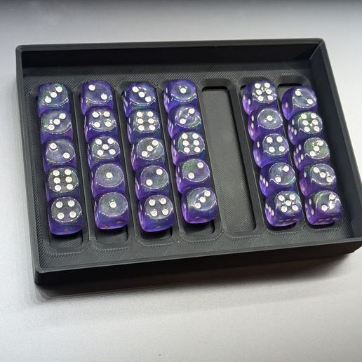 🎲 Wargaming Quick Roll Dice Organizer for 12mm D6 Dice・Free STL File ...