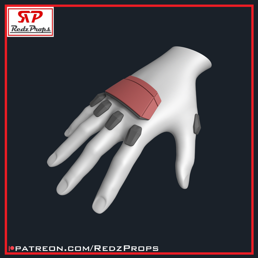 🧤 Daredevil Born Again Glove Armor Cosplay Prop・ 3D File for 3D ...