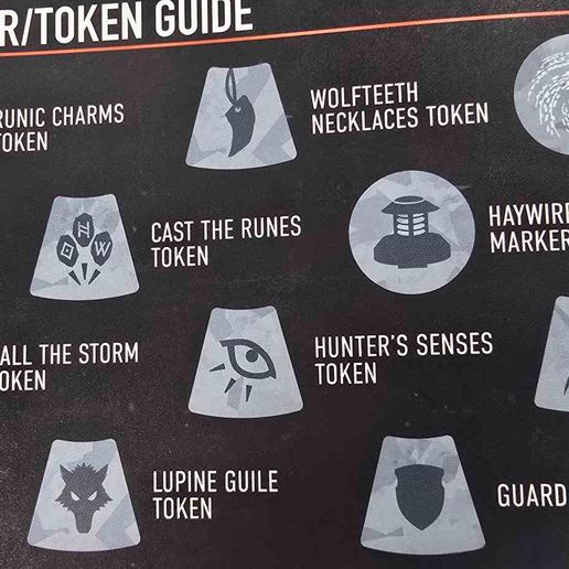 🐺 Wolf Scouts Tokens - Kill Team 2024・Free STL File for 3D printing・Cults
