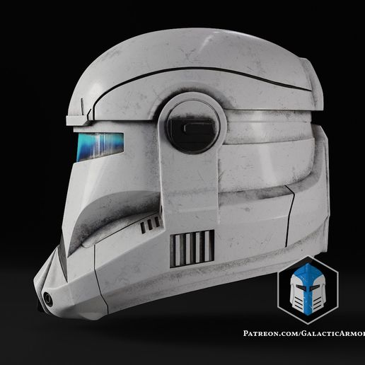 🪖 Republic Commando Clone Trooper Helmet - 3D Print Files・ 3D File for ...