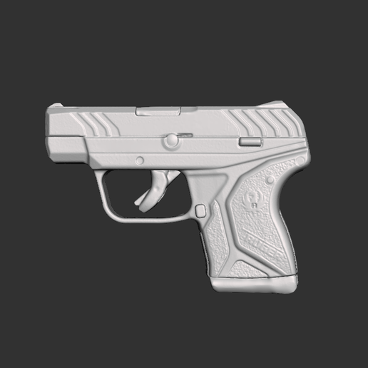 🩻 Ruger Lcp 2 3D Scan Real Size Gun Mold・ STL File for 3D printing・Cults