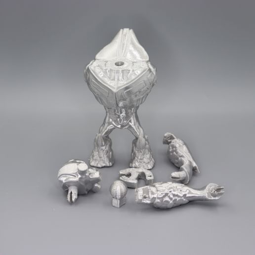 😇 Grunt fully articulated・ STL File for 3D printing・Cults