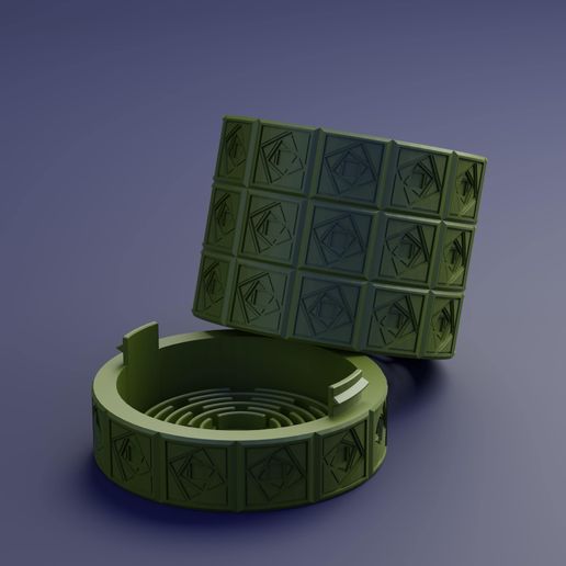 🪴 AncientGeometrics Pot – STL 3D Print File by Printografia, Planter ...