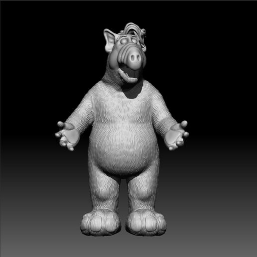 👽 Alf・Free STL File for 3D printing・Cults