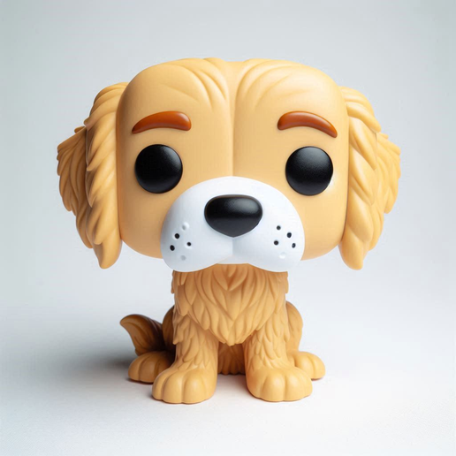 STL file FUNKO GOLDEN RETRIEVER PERRO 🎲 ・Model to download and 3D print ...