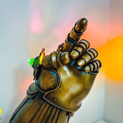 ♾️ The Infinity Gauntlet - Wearable DnD Dice Holder・ 3D File for ・Cults