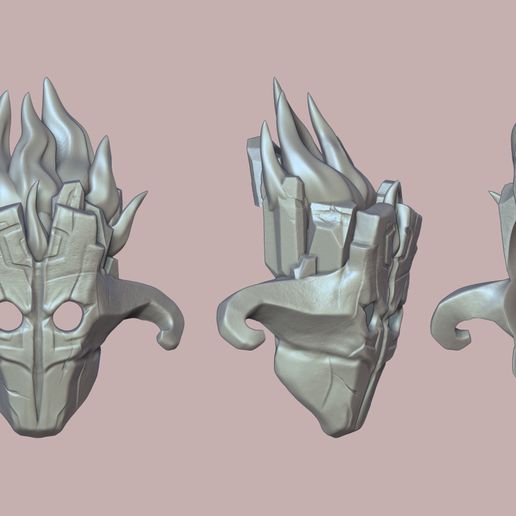 Archivo STL Juggernaut arcana Dota Mask - cosplay helmet 🪖 ・Modelo ...