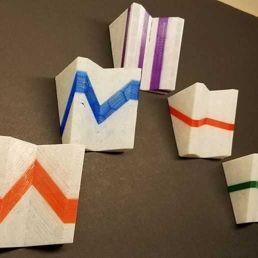🎒 V-Shaped Outcrop Patterns・Archivo 3D Gratis para ・Cults