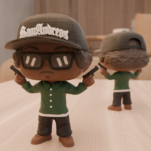 🧸 GTA SAN ANDREAS PACK FUNKO POP・ STL File for ・Cults