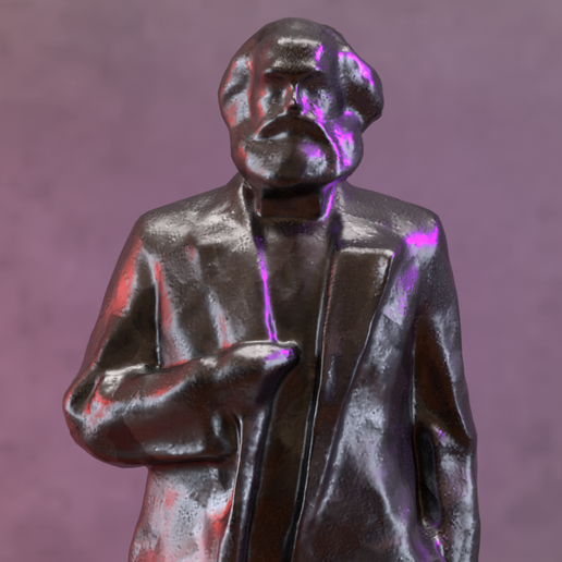 3D file Karl Marx Statue 🖨️ ・3D print design to download・Cults