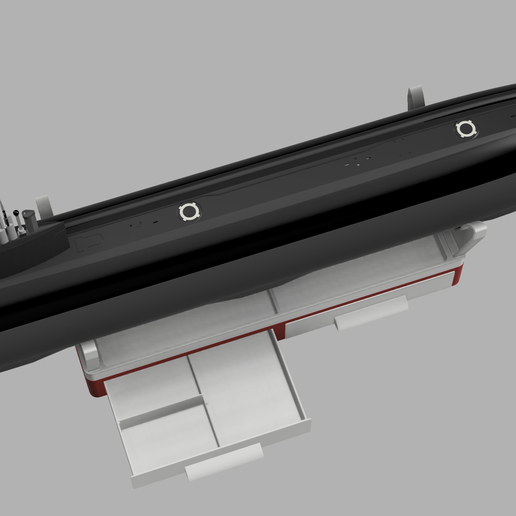 🚁 Seawolf Class Submarine SSN21-22 1/72 for RC・ 3D File for 3D printing ...
