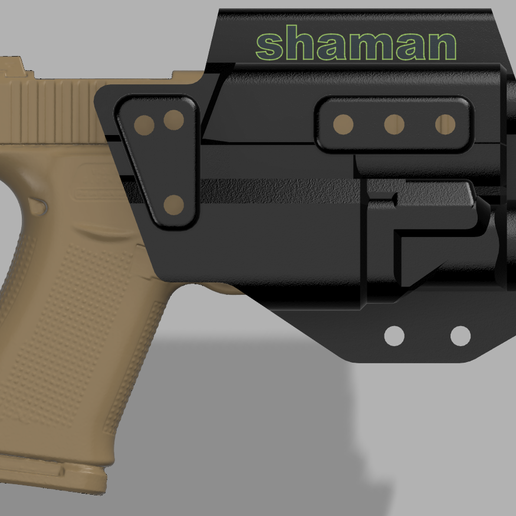 🔫 GLOCK 43X & TLR-7 SUB IWB COMPRESSION MOLD・ STL File for 3D printing and CNC machining - Laser ...