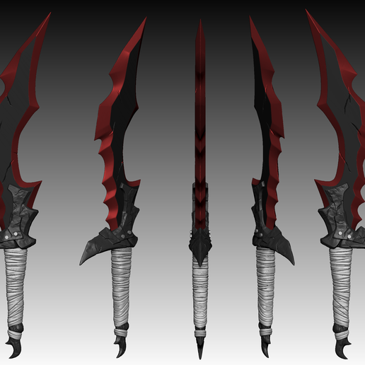🗡️ SOLO LEVELING-KNIGHT Killer DAGGER・ STL File for 3D printing・Cults