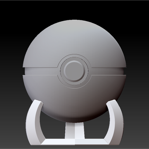OBJ file Pokéball Pokémon+ Base 🦸 ・3D printer model to download・Cults