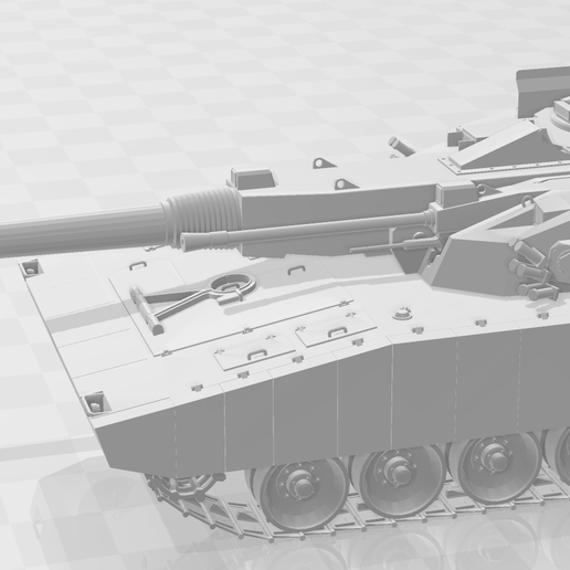 🪖 Strv 2000 tank・ STL File for 3D printing・Cults