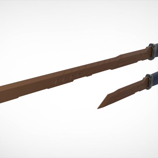 👽 Taskmaster sword+knife from the Thunderbolts* 2025・Fichier 3D pour ...